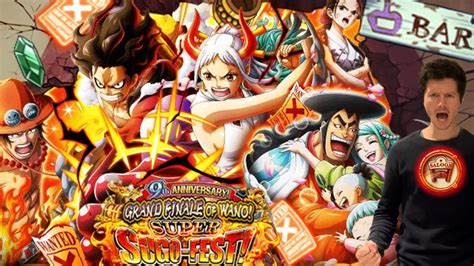 Meet Me At The Bar Th Anniversary Sugo Fest Luffy Part Optc
