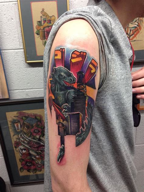 25 Godzilla Tattoos Gallery EBaum S World