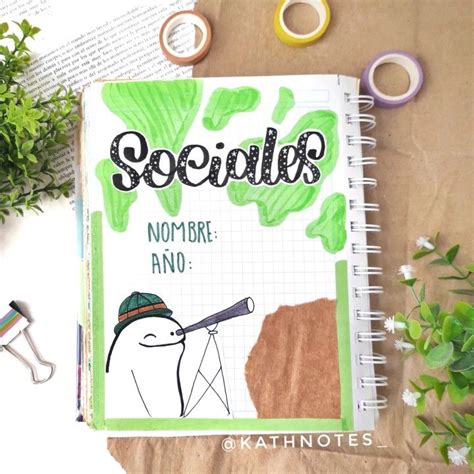 Portada Escolar Flork Sociales Portadas De Matematicas Caratulas De