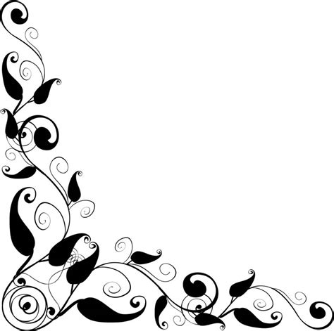 Simple Corner Scroll Clipart Panda Free Clipart Images