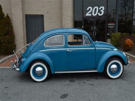Volkswagen Beetle W Sunroof K Miles Sea Blue Coupe Cc