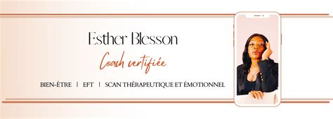 Esther Blesson Coach de vie certifiée Bien être