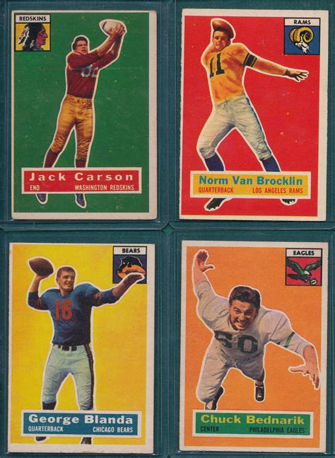 Lot Detail 1956 Topps Football Complete Set 120