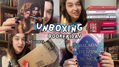 o MAIOR unboxing de livros que eu já gravei Bookfriday da amazon