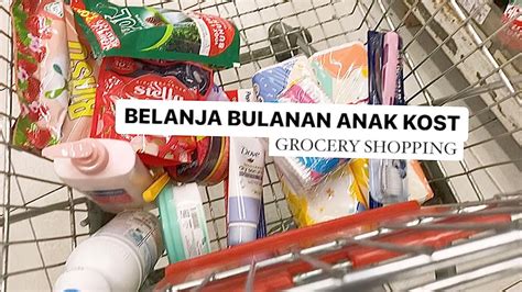 BELANJA BULANAN GROCERY SHOPPING YouTube