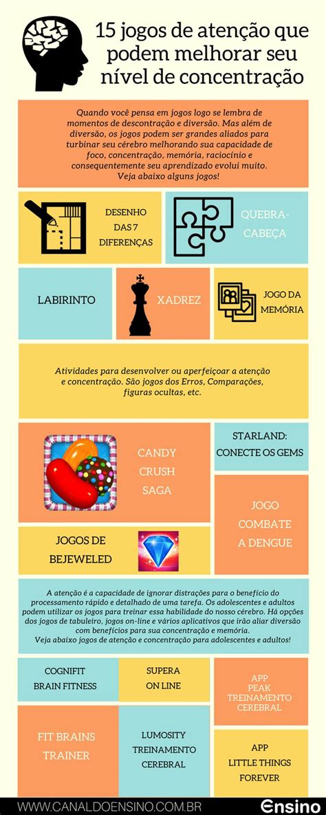 15 jogos de atenção que podem melhorar seu nível de concentração