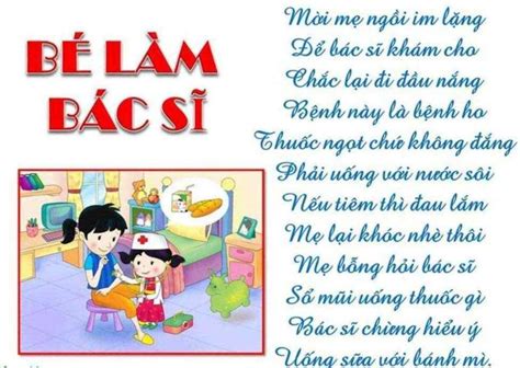 Bài Thơ Làm Bác Sĩ Nội Dung Hình Ảnh Giáo Án Trọn Bộ Kiến Thức