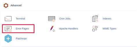 How To Create Custom Error Pages In CPanel
