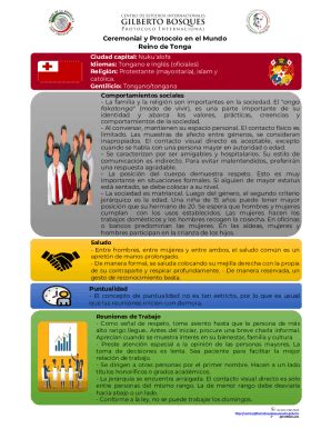 Fillable Online Centrogilbertobosques Senado Gob Ceremonial Y Protocolo