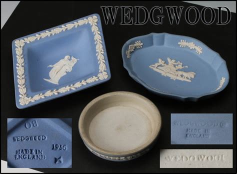 佳香WEDGWOOD ウェッジウッド ジャスパー 小皿 三客 本物保証代購幫