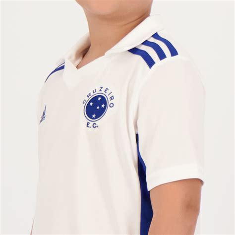 Camisa Adidas Cruzeiro II 2022 Juvenil FutFanatics