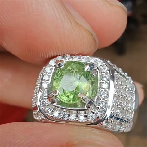 Natural Yellowish Green Paraiba Tourmaline Mozambique No Treatment 1 05