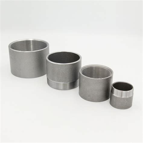 Manufacture NPT Bsp Thread Carbon Steel Socket Half Full Coupling