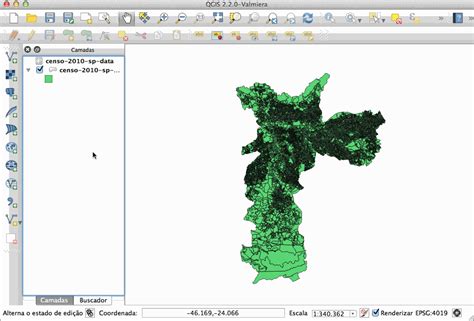 Construindo Um Mapa Csv E Shapefile No QGIS