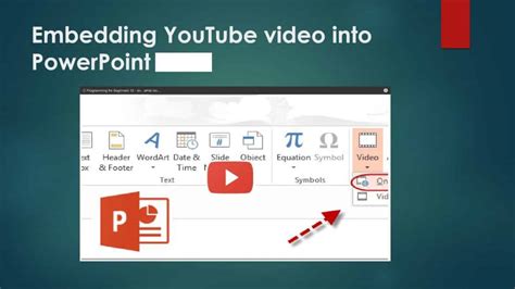 how to embed a youtube video in powerpoint