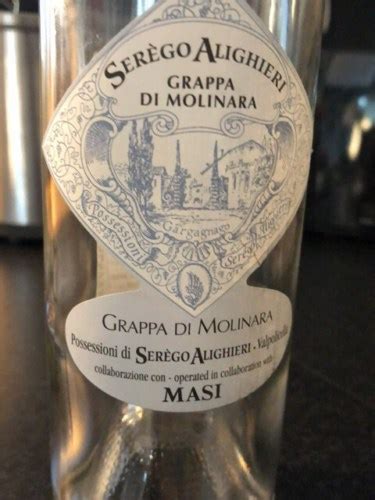 N V Masi Serego Alighieri Grappa Di Molinara Vivino US