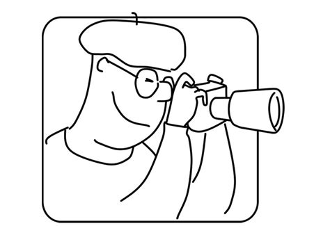 Malvorlage Fotograf Kostenlose Ausmalbilder Zum Ausdrucken Bild 22743