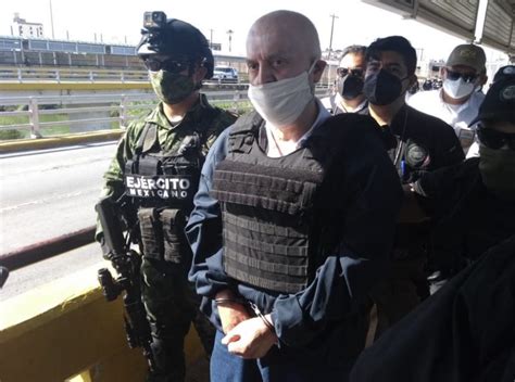 EU extradita a México a Eduardo Arellano Félix El Doctor ex líder del