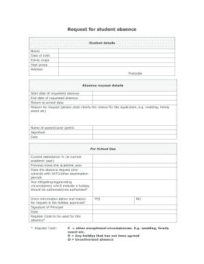 Fillable Online Attendance Policy Pdf The Academy At Shotton Hall Fax