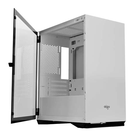 Gabinete Gamer Aigo DarkFlash DLM 22 Branco Lateral Vidro Pichau