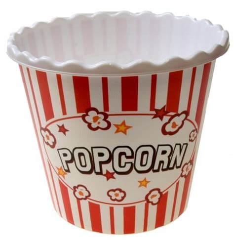 DUŻY KUBEK KUBEŁEK PLASTIKOWY POJEMNIK MISKA POPCORN FRYTKI CHIPSY BOX