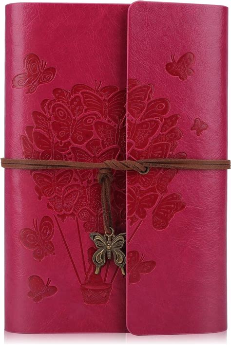 A Notizbuch Nachf Llbar Tagebuch Vintage Spiralbindung Reisetagebuch
