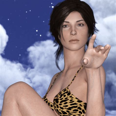Lara Croft Sexy D Render Renderhub Gallery