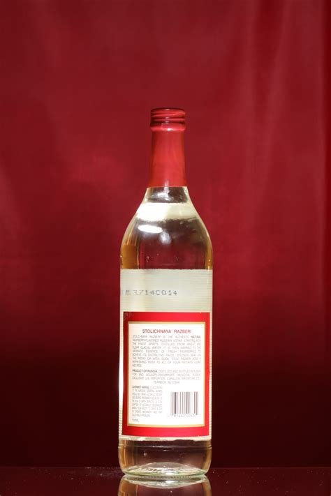 STOLICHNAYA STOLI RAZBERI The Liquor Collection