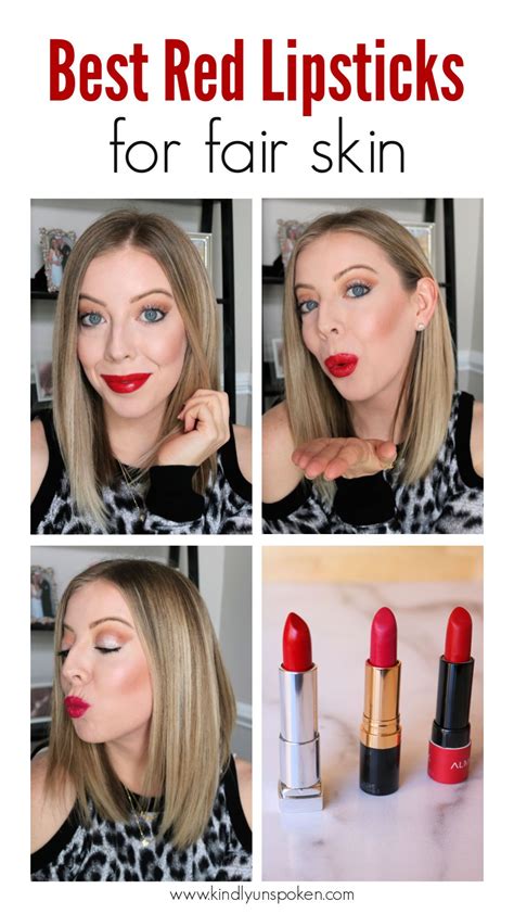 Best Red Lipsticks For Fair Skin Best Red Lipstick Lipstick For Fair