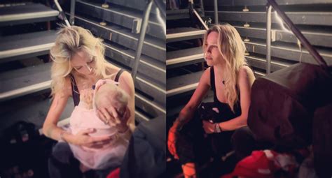 Las Tiernas Fotos De Luisana Lopilato Y Su Hija Cielo En El Concierto