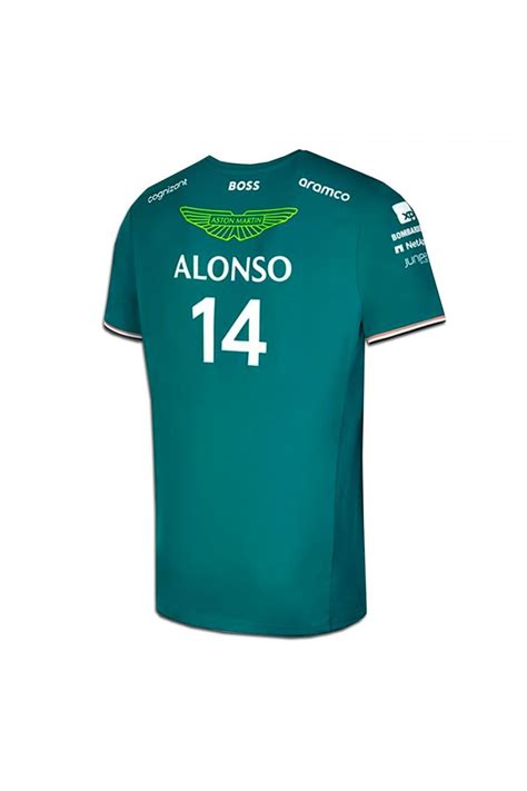 Comprar Camiseta Aston Martin F Fernando Alonso Disponible En Verde