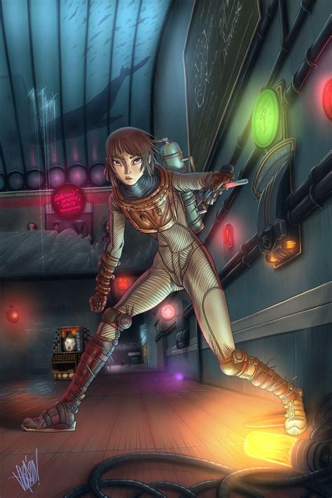 Eleanor Lamb Valerio Vega On Artstation At Artworkvgydor Bioshock