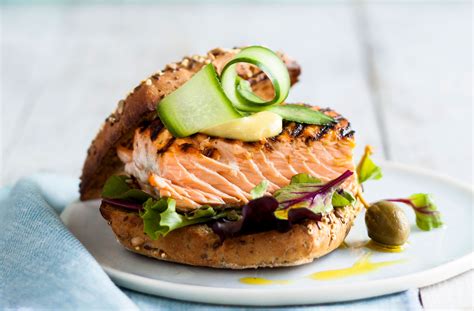 Salmon Burgers Lunch Recipes GoodtoKnow
