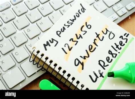 La Gestion Des Mots De Passe Mot De Passe Faibles Et Forts Photo Stock