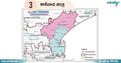 Andhra Pradesh S 13 New Districts With Names Maps Wirally