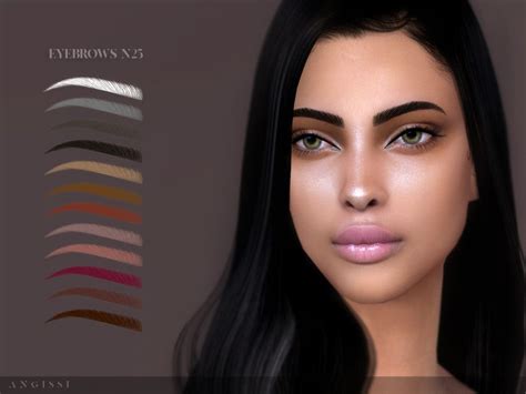 ANGISSI S Eyebrows N25 Natural Lipstick Natural Lipstick Colors