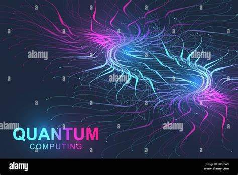 Quantum Computer Technology Concept Deep Learning Artificial