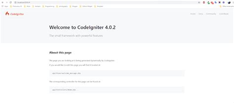 cara mudah melakukan instalasi codeigniter 4 lewat composer