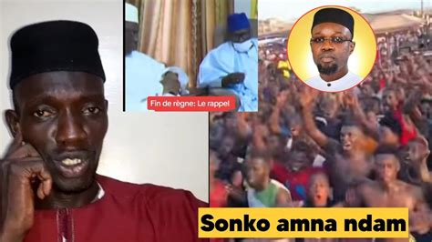 Wouy Ousmane Sonko Amna Ndam Ci Kaw Macky Sall Day Fait Semblant Rek