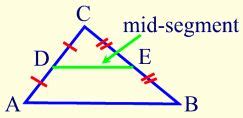Mid Segment Of A Triangle Cbse Library