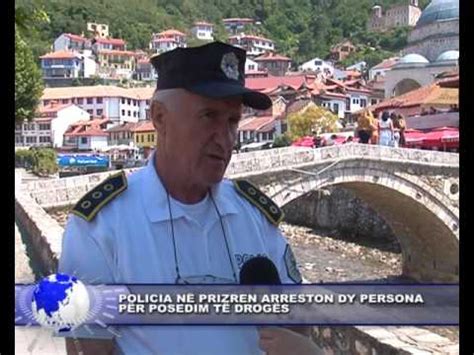 15 GUSHT 2016 POLICIA NË PRIZREN ARRESTON DY PERSONA PËR POSEDIM TË