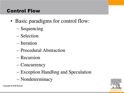chapter 6 control flow ppt download
