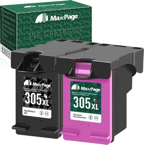 305XL Ink Cartridge Black And Colour MaxPage Remanufactured For HP
