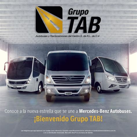 Grupo TAB Nuevo Distribuidor Autorizado De Mercedes Benz Autobuses