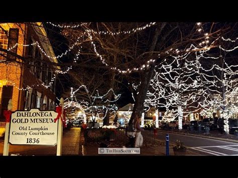 Dahlonega Ga Christmas Tour YouTube