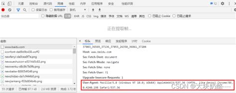 python网络爬虫及自动化 获取页面cookie、headers 爬虫的headers怎么获取 csdn博客