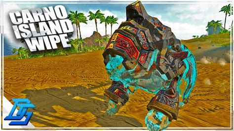 TAKING ON CARNO ISLAND TONS OF BOSSES Ark Survival Evolved Gameplay