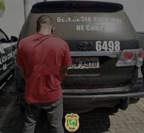 Polícia Civil do Crato efetua prisão de homem condenado pela justiça