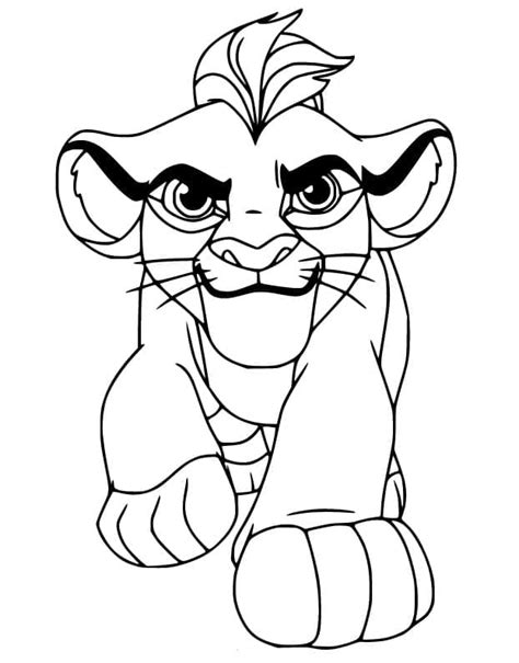 Ono Of The Lion Guard Coloring Page Free Printable Coloring Pages For