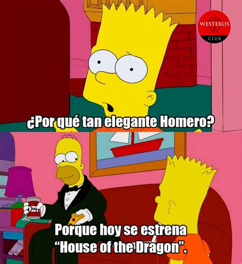 Porque Tan Elegante Homero Memes De Game Of Thrones